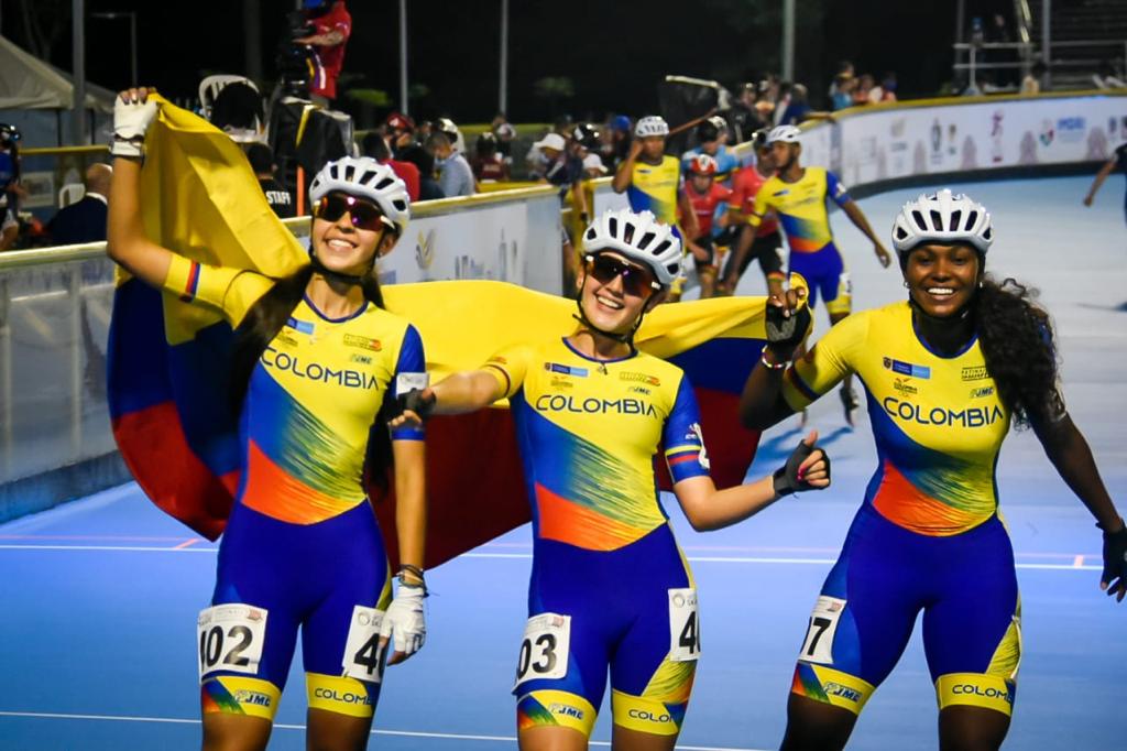 Colombia, campeona de las pruebas de pista en el Mundial de Patinaje Ibagué 2021 | El Cronista