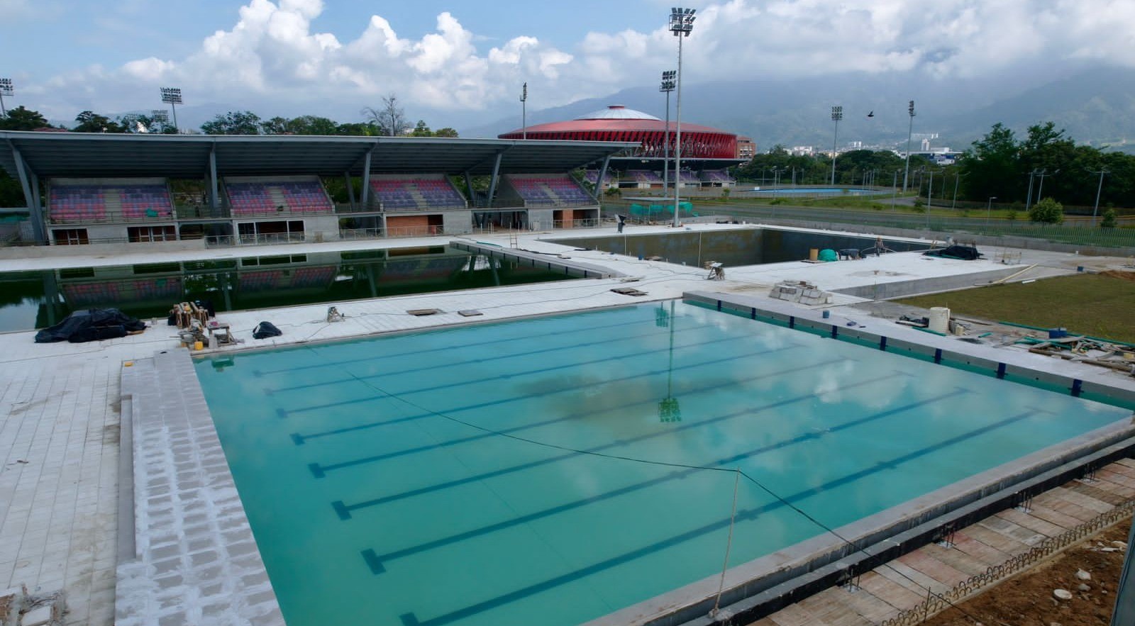 Complejo Acuático de Ibagué: 97% de avance | El Cronista | Periodismo ...