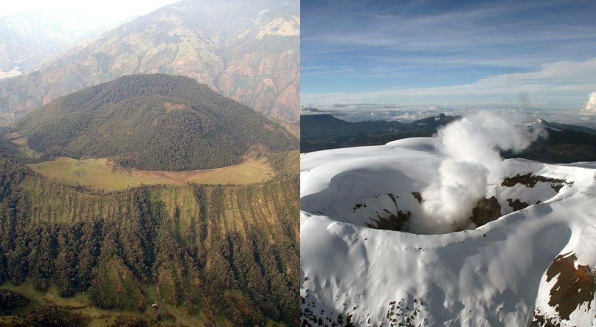 Conozca el estado real del Machín y nevado del Ruiz | El Cronista ...