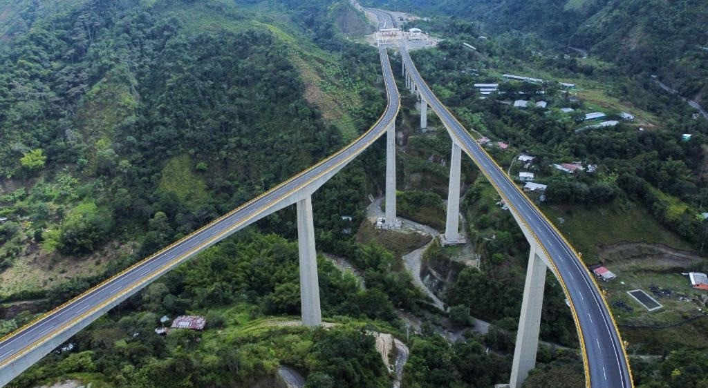 Inaugurado el majestuoso viaducto Álvaro Mutis Jaramillo en Coello ...
