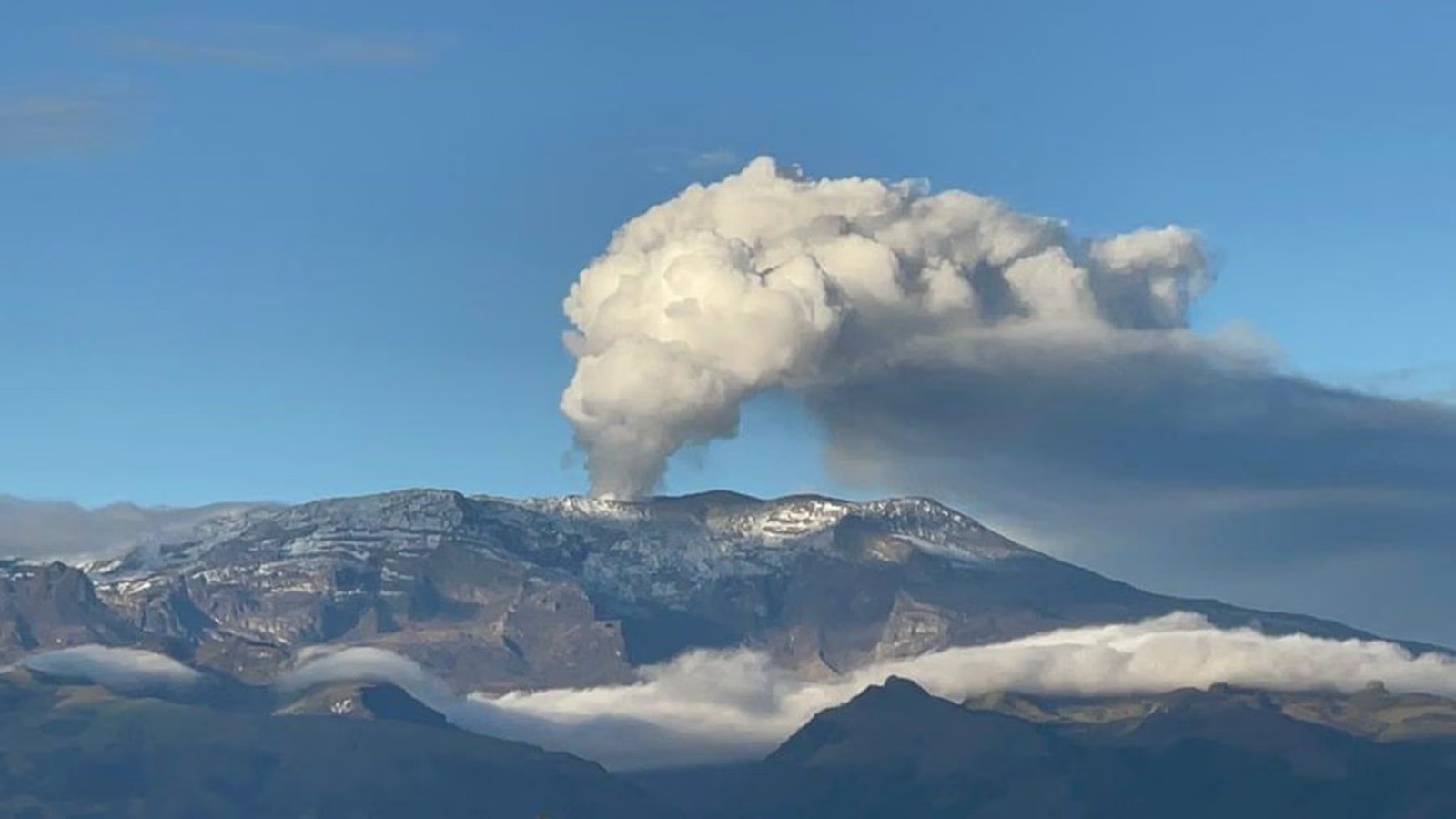 “La actividad del volcán Nevado del Ruiz sigue siendo muy inestable ...