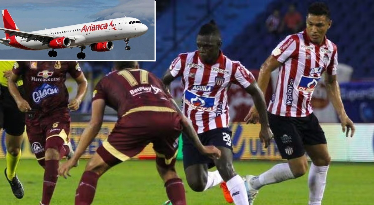 Por mal tiempo, avión de Avianca que traía al Junior no pudo aterrizar ...