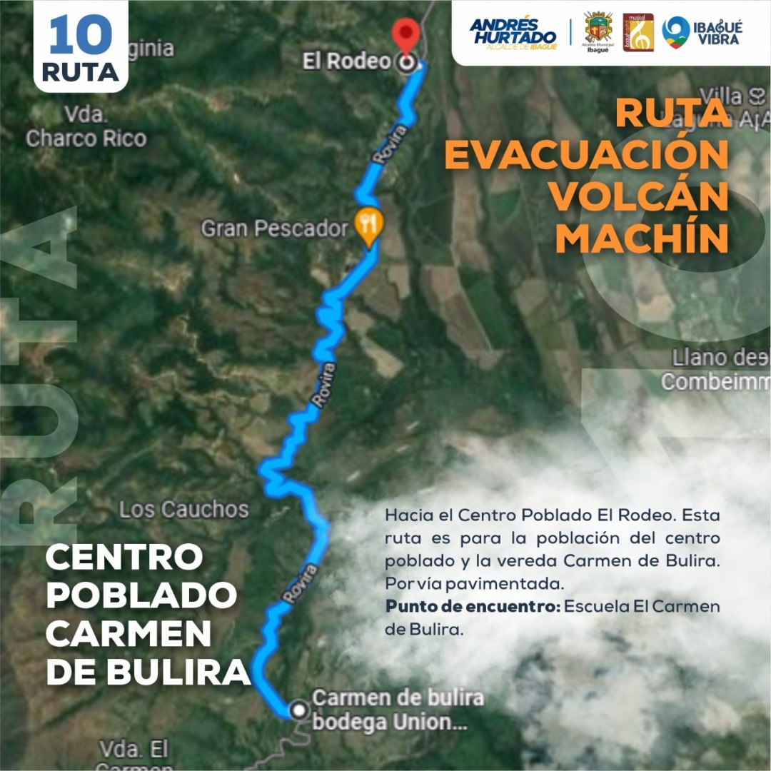 Estas Son Las Rutas De Evacuación Ante Una Eventual Emergencia Del