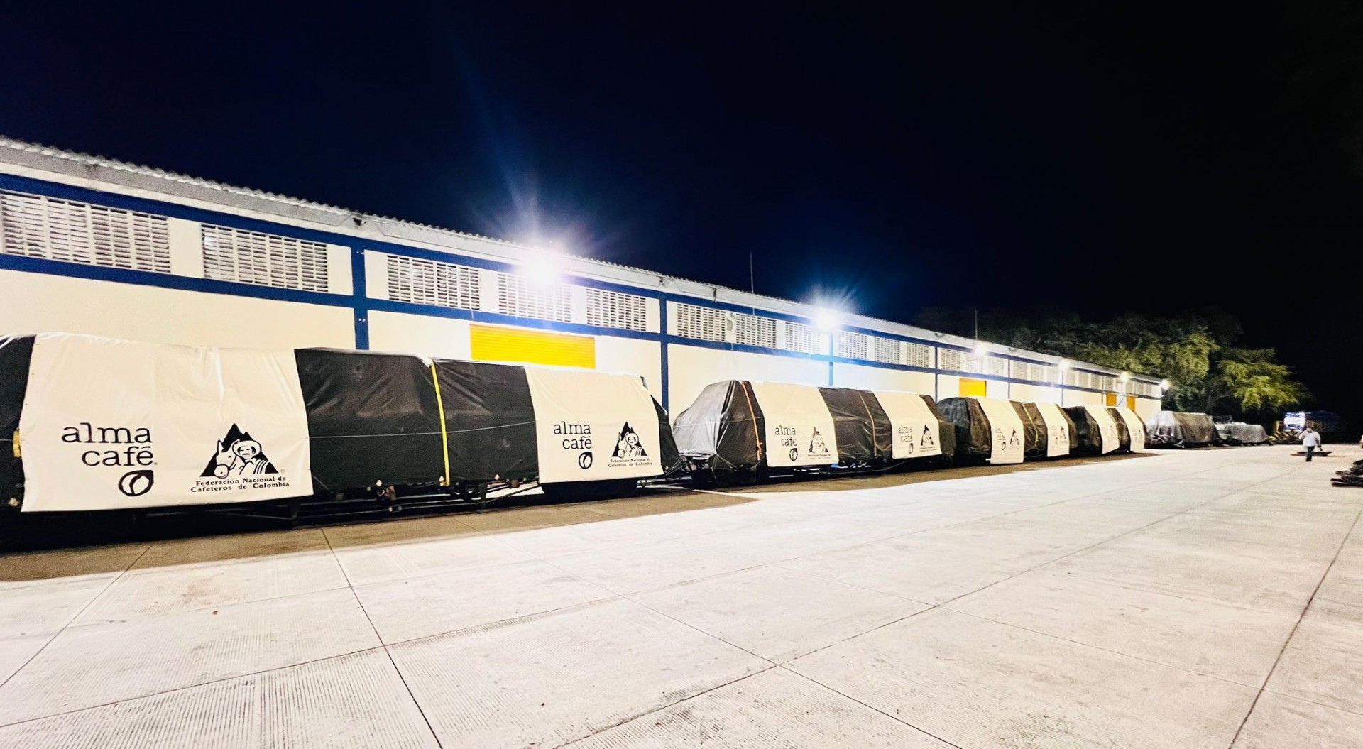 Transporte por tren de 160 toneladas de café entre La Dorada y Santa Marta | El Cronista ...